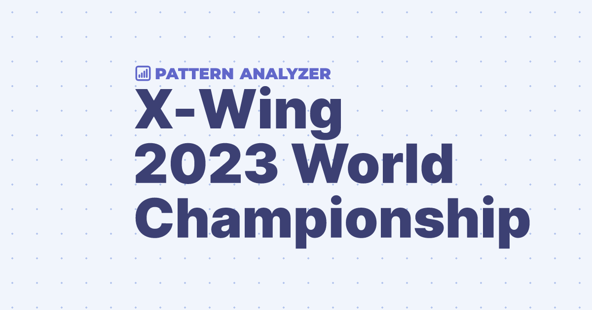X-Wing 2023 World Championship | Pattern Analyzer